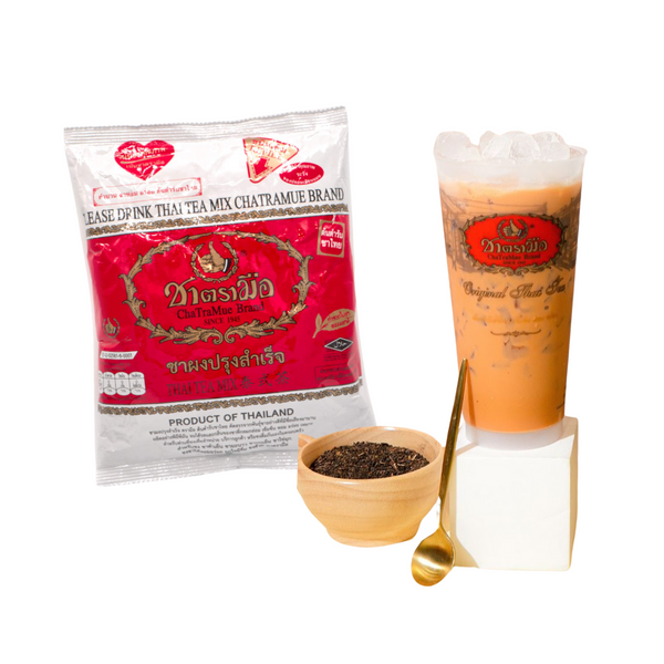 ChaTraMue No.1 Thai Tea Mix | The Authentic Original Taste [泰國手標奶茶茶葉 ...